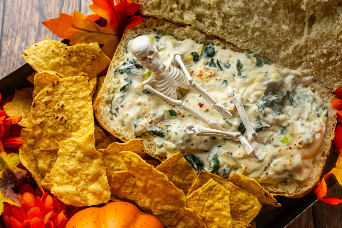 Spooky Spinach Dip